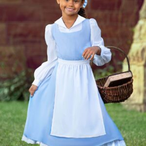 Fun Costumes Kids Beauty and the Beast Belle Blue Dress Costume Medium