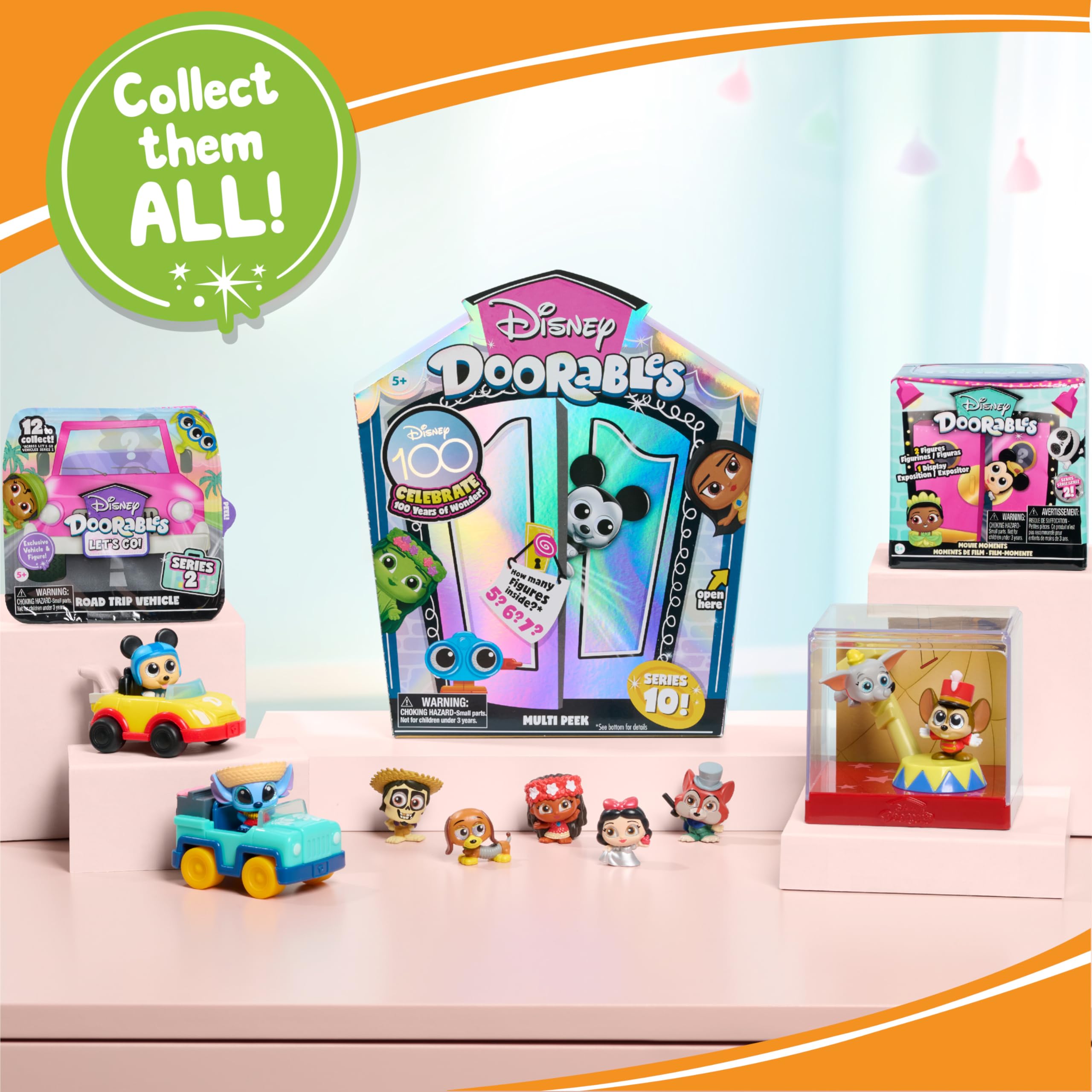 Disney Doorables New Goofy Movie Collector Pack, Collectible Blind Bag Figures, Officially Licensed Kids Toys for Ages 5 Up, Amazon Exclusive