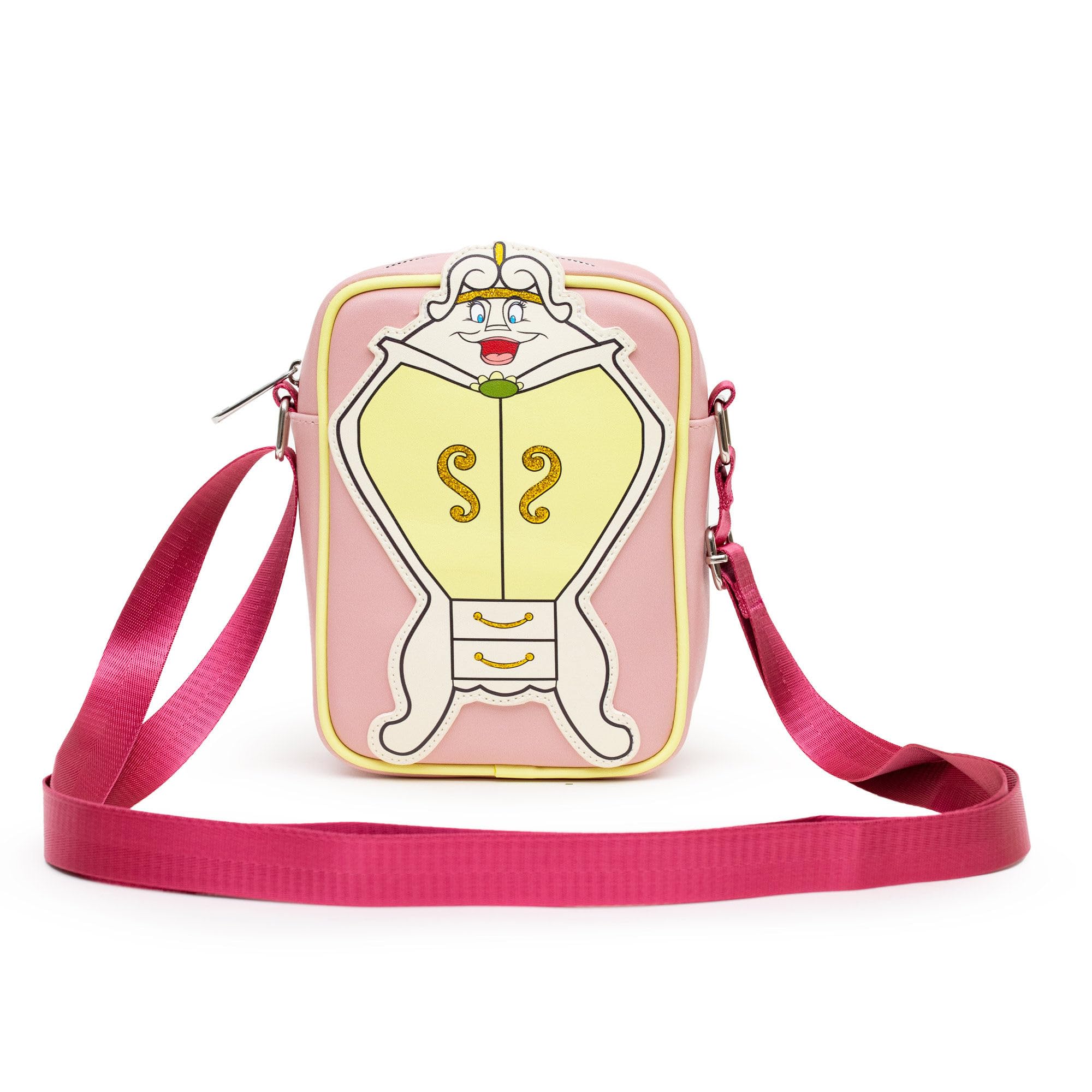 Disney Bag, Cross Body, Beauty and the Beast Armoire the Wardrobe Pose, Vegan Leather