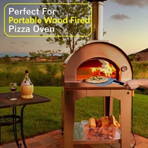 Old Potters Kiln Dried Pizza Oven Cooking Logs, Approx 12 lbs, Wood Logs for Pizza Ovens, Grills and Smokers, Solo Stove Mesa XL, Oak~ 6 Inch Mini Log, (790 Cubic Inches)