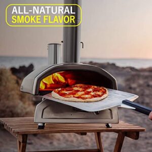 Old Potters Kiln Dried Pizza Oven Cooking Logs, Approx 12 lbs, Wood Logs for Pizza Ovens, Grills and Smokers, Solo Stove Mesa XL, Oak~ 6 Inch Mini Log, (790 Cubic Inches)