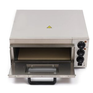 Countertop Electric Pizza Oven 14" Commercial Single Deck Layer Pizza Oven Pizza Drawer Toaster Oven for Home Restaurant Pizza Maker Baker Snack Oven