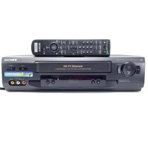 sony slv-n51 4-head hi-fi vcr