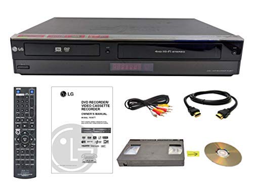 LG Multi-Format DVD Recorder and VCR Combo with Digital Tuner (Renewed)