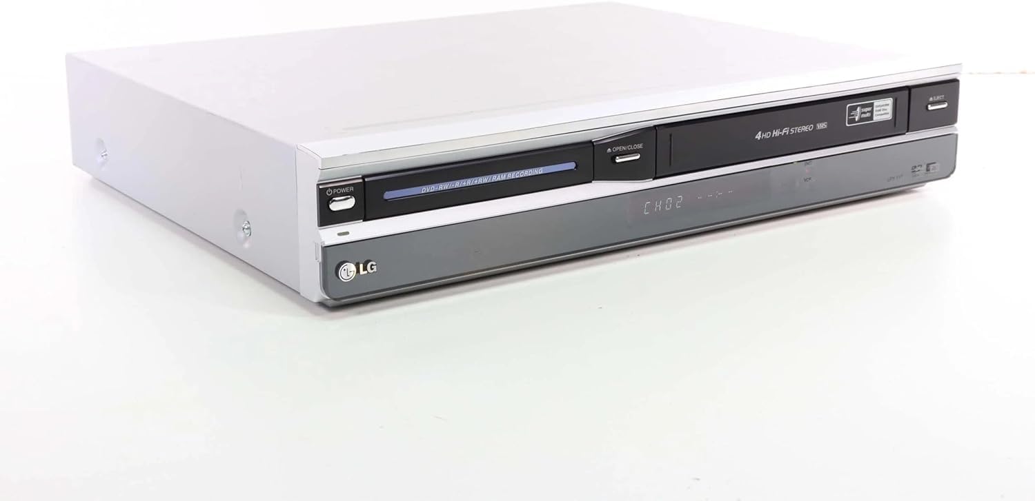 LG Multi-Format DVD Recorder and VCR Combo with Digital Tuner (Renewed)