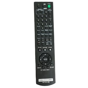 replacement remote control rmt-v504a fit for sony dvd/vcr combo player compatible with rmt-v501, rmt-v501a, rmt-v501c, rmt-v501d, rmt-v501e and rmt-v501f