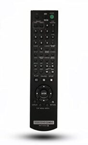 replacement remote control for sony dvd/vhs combo player slv-d370p slv-d380p slv-d350p slv-d360p slv-d500p slv-d281p