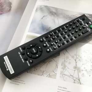 Replacement Remote Control for Sony DVD/VHS Combo Player SLV-D370P SLV-D380P SLV-D350P SLV-D360P SLV-D500P SLV-D281P