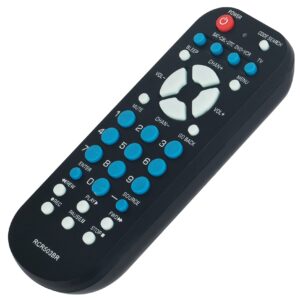 RCR503BR sub RCR503BE RCR503BZ 3-Device Palm-Sized Universal Remote Control fit for TV DVD or VCR Satellite Receiver Cable Box Digital TV Converter