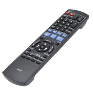 N2QAYB000197 Replace Remote Control fit for Panasonic DVD VCR DVDR Recorder Combo Diga DMR-EZ48 DMR-EZ485 DMR-EZ48V DMR-EZ485V DMR-EZ485VK DMR-EZ48VK DMR-EZ37V DMR-EZ37 DMR-EZ37VS DMR-EZ37VK