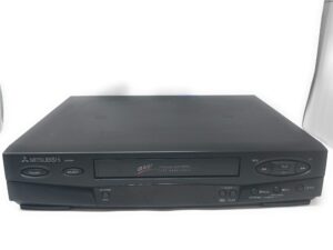 mitsubishi hs-u445 vcr hi-fi video cassette recorder