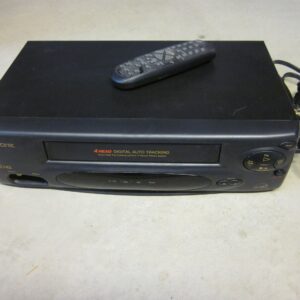 Broksonic 4-Head Mono VCR (VHSA-6741CTBE)