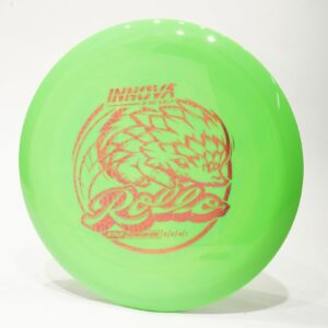 innova star rollo disc golf midrange roller shot disc, understable mid-range, pick color/weight [stamp & exact color may vary] green 180 grams