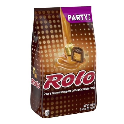 ROLO Rich Chocolate Caramel Candy Party Pack, 35.6 oz