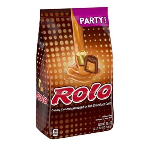 ROLO Rich Chocolate Caramel Candy Party Pack, 35.6 oz