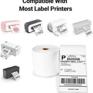 ASprink 4"x6" Thermal Shipping Labels - Thermal Address Labels for Shipping Label Printer - Label Paper Compatible with MUNBYN, Rollo, Zebra and Other Label Printer, 2 Pack(500 Roll/Pack)