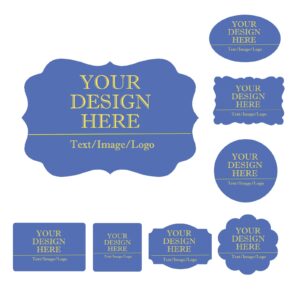 50-500pcs custom stickers for business logo personalized labels for birthday party wedding, customized stickers for thank you business