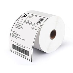 eastcrane 4x6 thermal shipping lables roll, 500 labels/roll,compatible with rollo zebra munbyn jadnes phomemo idprt,commercial grade,permanent adhesive,perforated