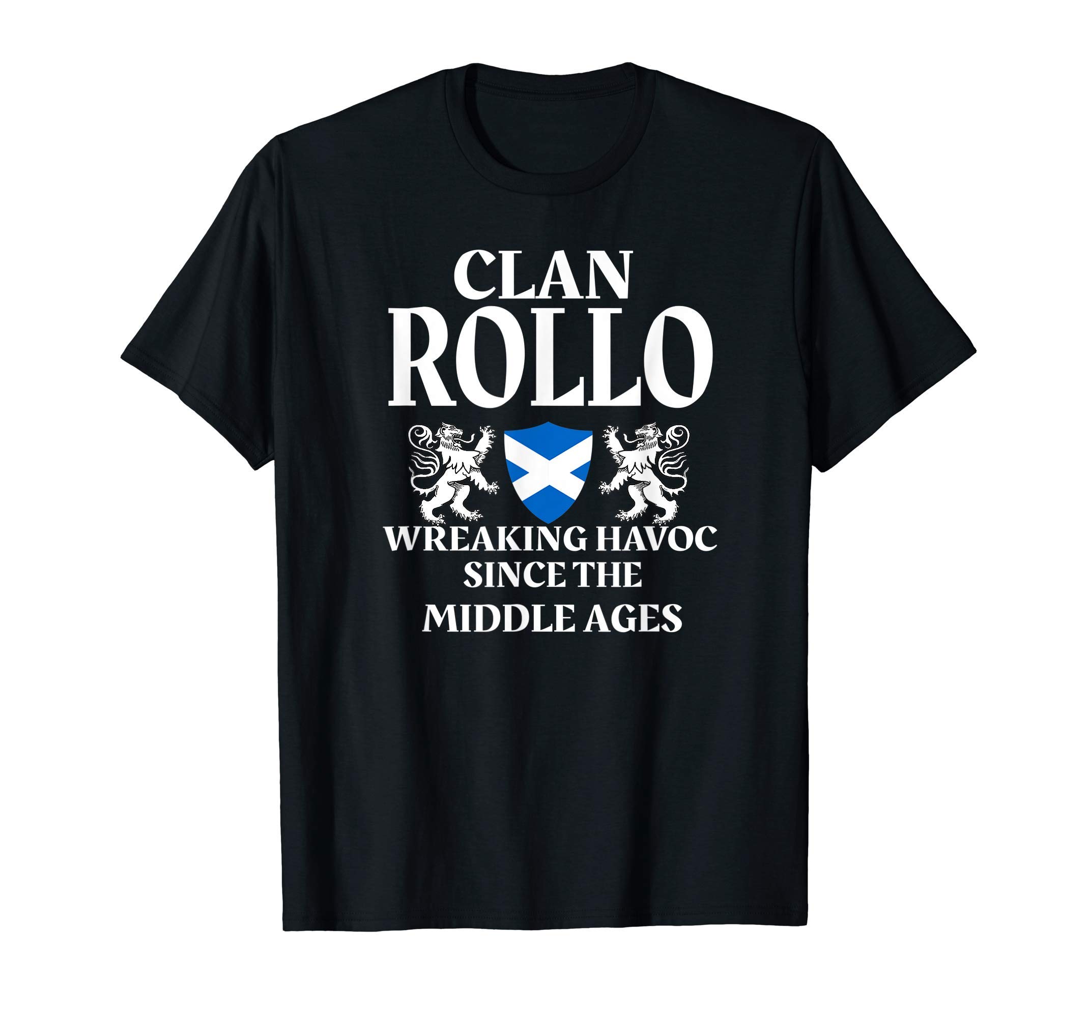 Rollo Scottish Clan Scotland Family Name T-Shirt