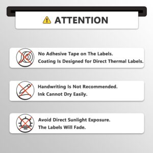 BETCKEY - Compatible DYMO 30256 (2-5/16" x 4") Shipping Labels, Strong Permanent Adhesive & Perforated, Compatible with DYMO Labelwriter 450, 4XL, Rollo & Zebra Desktop Printers [6 Rolls/1800 Labels]