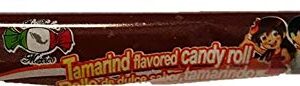 MDM Tamarind flavored Candy roll 12pc tray 1lb 5.16oz (600g) rollo dulce tamarindo