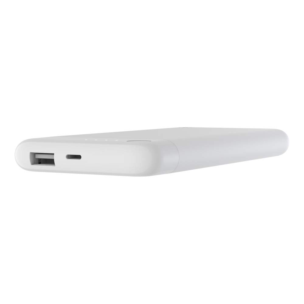 Belkin Boost Charge Power Bank 5K with Lightning Connector (MFi-Certified 5000 mAh Portable Charger for iPhone/iPad/AirPods), White