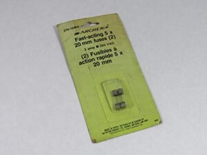 archer 270-1246a fast acting fuse 3a 250v 2 pack