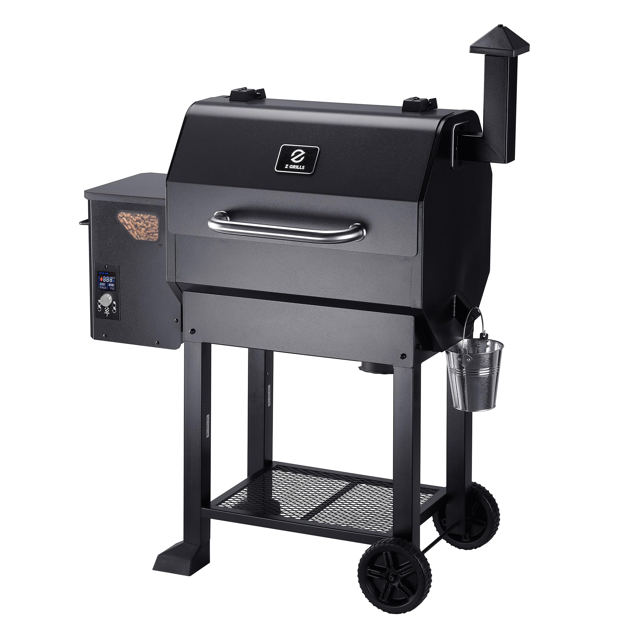 Z GRILLS 2023 Pellet Grill with PID 2.0 Control, Extra-large Cooking Area and Meat Probes for Outdoor BBQ, SMOKE BEAST 10502B