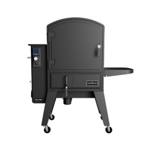 camp chef xxl pro vertical smoker - wifi enabled & precise temp control - outdoor cooking equipment - grey