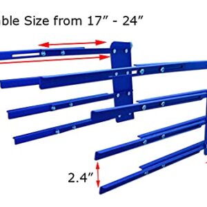 TECHTONGDA 4 Layers Screen Rack Shelf Storage Frame Holder Screen Printing Rack Screen Drying