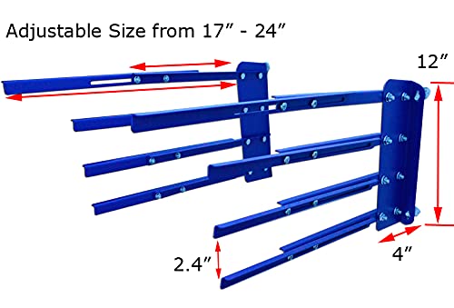 TECHTONGDA 4 Layers Screen Rack Shelf Storage Frame Holder Screen Printing Rack Screen Drying