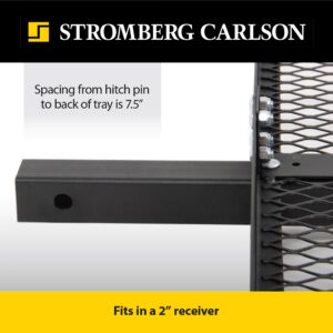 Stromberg Carlson CC-100 Cargo Carrier - 23" x 60" RV Cargo Caddy - Trailer Caddy for RVs and Campers - Hitch Cargo Carrier Fits 2" Receiver - Supports Up to 500lbs of Cargo