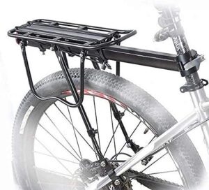 comingfit 110 lbs capacity almost universal adjustable bike luggage cargo rack bicycle accessories equipment stand footstock bicycle carrier racks