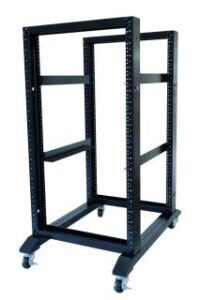 raising electronics 20u 3ft 4 post open frame 19inch server/audio rackinch 16inch deep