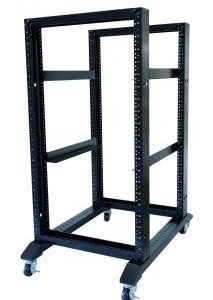 RAISING ELECTRONICS 20U 3FT 4 Post Open Frame 19inch Server/Audio Rackinch 16inch Deep