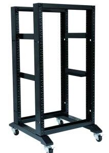 RAISING ELECTRONICS 20U 3FT 4 Post Open Frame 19inch Server/Audio Rackinch 16inch Deep