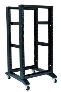 RAISING ELECTRONICS 20U 3FT 4 Post Open Frame 19inch Server/Audio Rackinch 16inch Deep