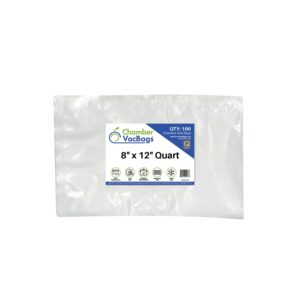 1000 vacuum chamber pouches 3-mil 8" x 12" chambervacbags for all chamber sealer machines