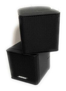 bose jewel premium double cube speaker black