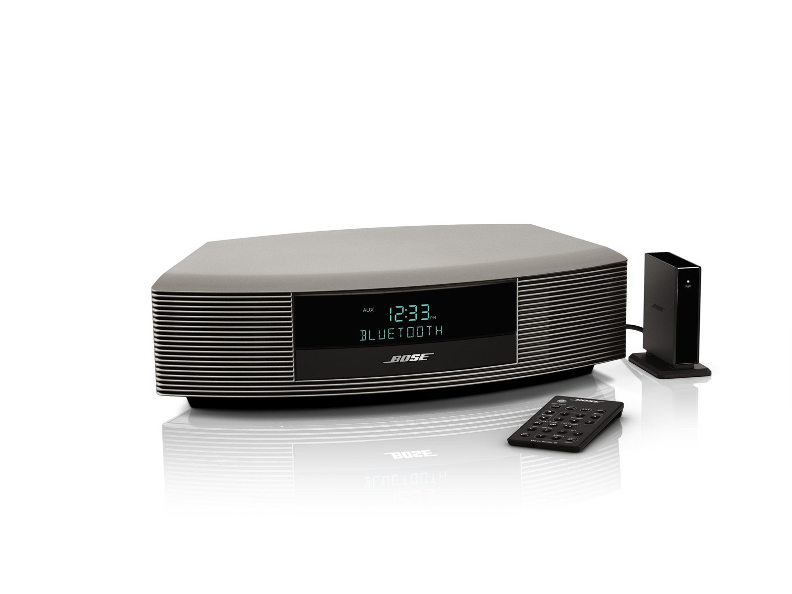 Bose ® Wave® radio III with Bluetooth® music adapter- Titanium Silver