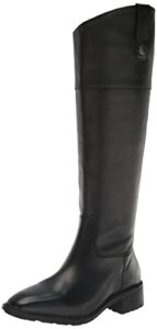 sam edelman women's drina knee high boot, black, 7