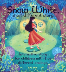 snow white, a bit different story: interactive story for children with five different endings