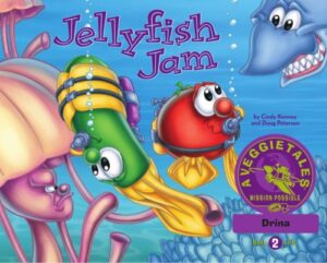 jellyfish jam - veggietales mission possible adventure series #2: personalized for drina (boy)