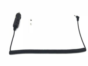 dcpower car coiled power cord compatible replacement for cobra xrs-9300, xrs-9330, xrs-9340, xrs-9345 radar detector