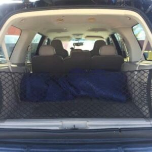 EACCESSORIES EA Trunk Organizer Cargo Net for FORD ESCAPE MERCURY MARINER MAZDA TRIBUTE 2001-2012 – Envelope Style Cargo Net for SUV - Premium Mesh Car Trunk Organizer – Compatible with ESCAPE MARINER