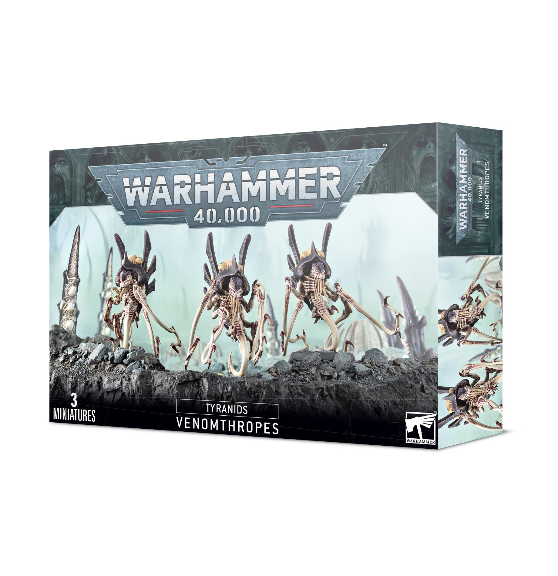 Games Workshop 99120106035 Warhammer 40,000 Tyranid Venomthropes Action Figure, Black