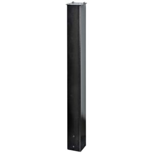 mail boss 7121, black in-ground mounting post, 43 x 4 x 4 inches, for use with mailbox