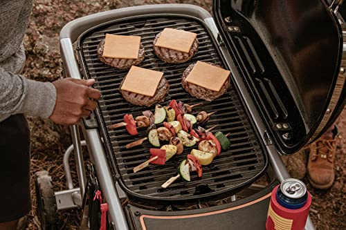 Weber Traveler Portable Gas Grill, Blue