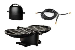 nomadiq portable gas grill + rv hose