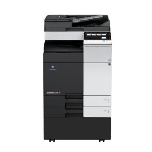 konica minolta bizhub c368 a3 color laser multi-function copier - 36ppm, copy, print, scan, 2 trays, cabinet